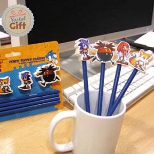 Kit crayons et gommes – Sonic
