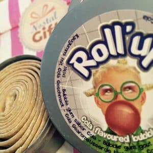 Roll-up - Chewing gum à dérouler (cola) x3