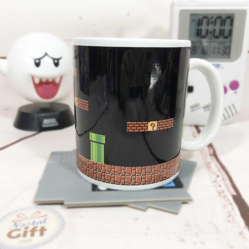Mug Super Mario Bros thermoréactif