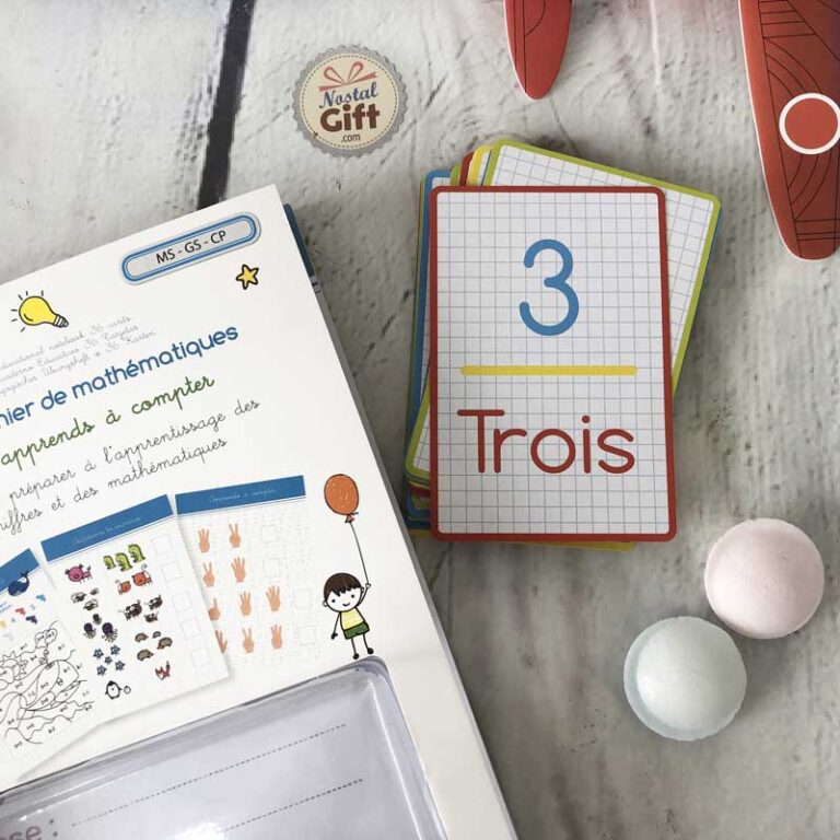 Mon cahier de mathématiques "J'apprends à compter" (et ses 36 cartes)