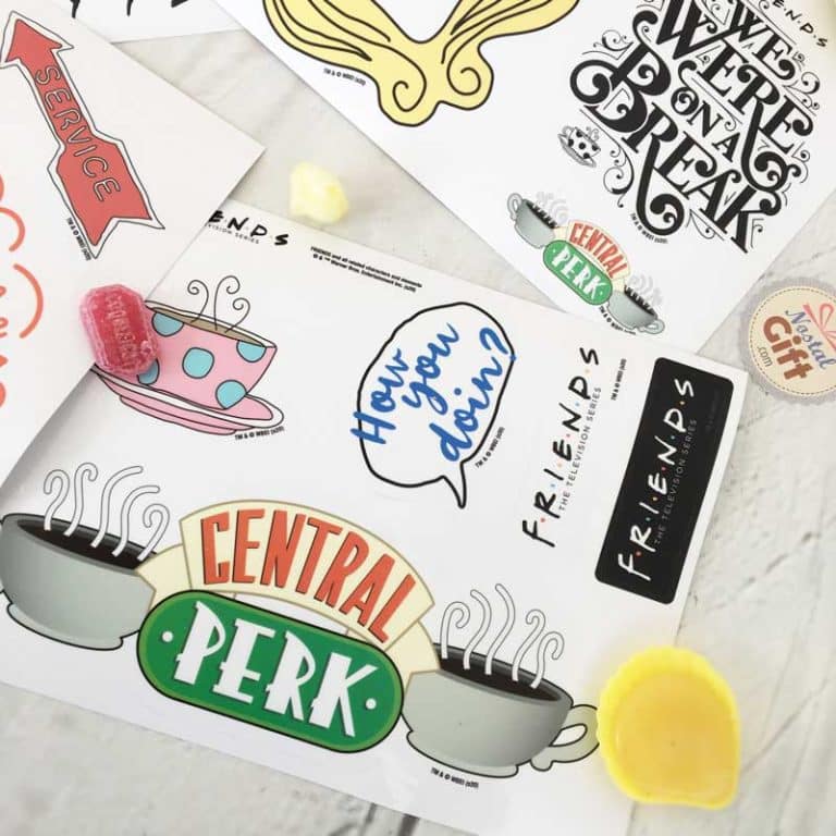 Autocollants - Série Friends