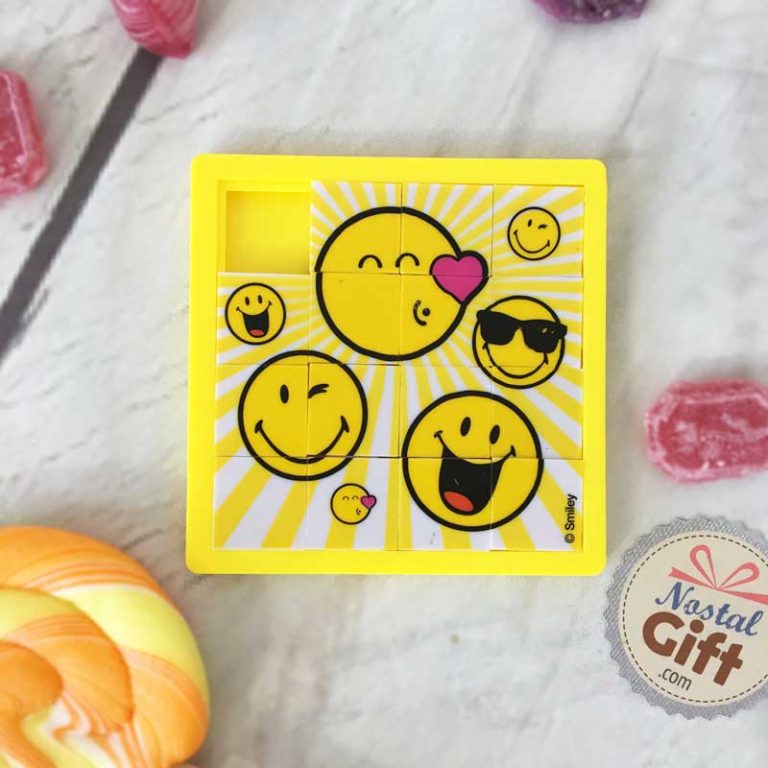 Puzzle pousse pousse/ Taquin - Smiley