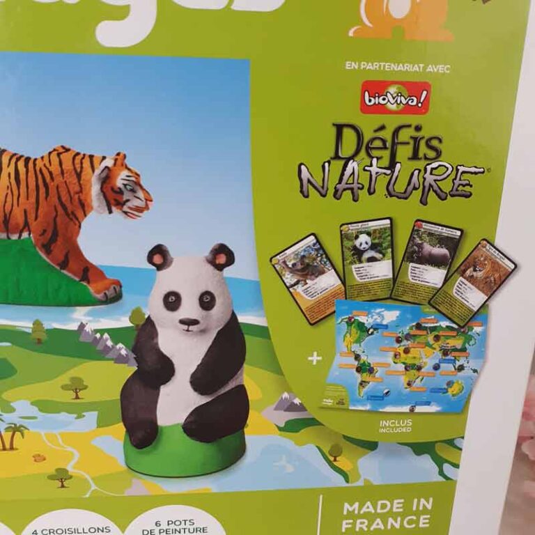 Mako moulages Les espèces protégés - Défi Nature - 4 moules