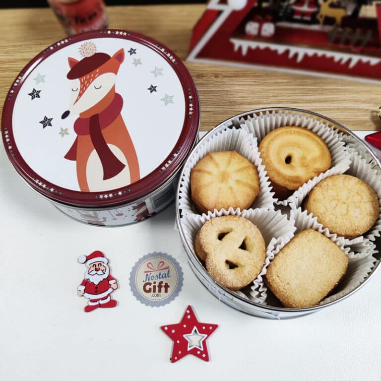 Boîte en métal - Biscuit de Noël - NostalGift.com