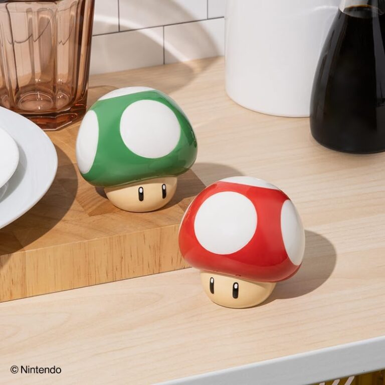 Super Mario - Champignons Salière et poivrière